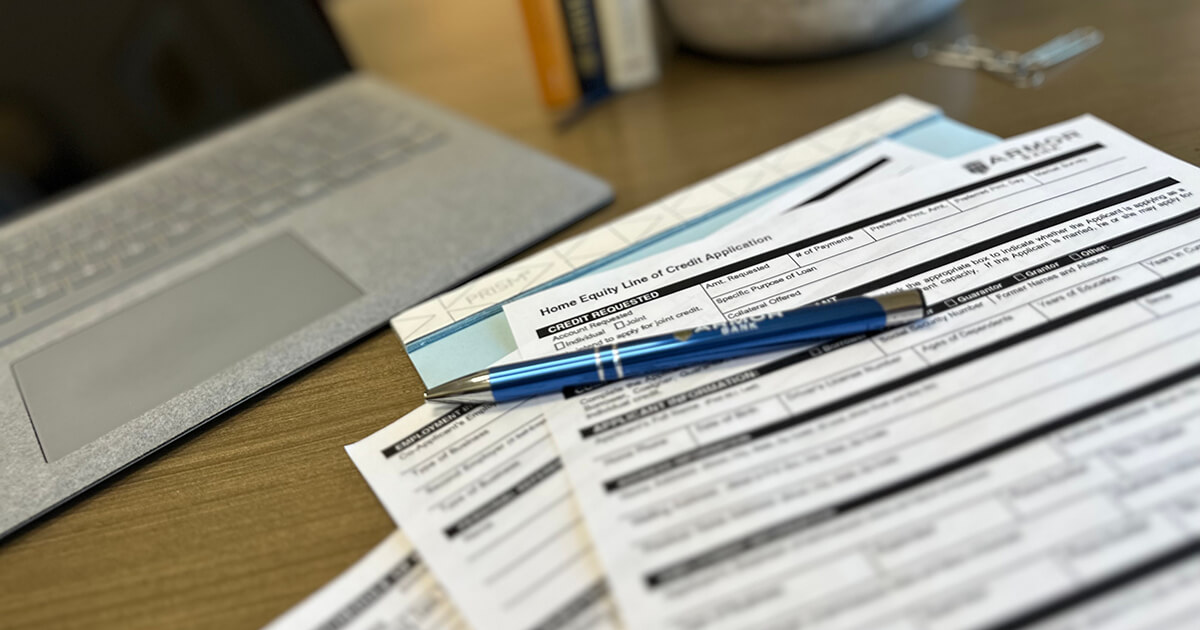 Banking Forms & Applications | Armor Bank